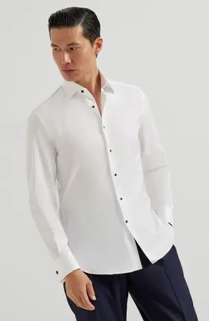 Brunello Cucinelli Tuxedo Shirt