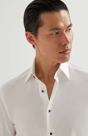 Brunello Cucinelli Tuxedo Shirt