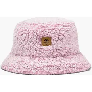 Turtle Fur Stomp Fleece Bucket Hat Dusty Rose