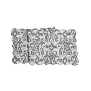 C&F HOME Heather Table Runner 14" X 51 - Grey