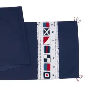 C&F HOME Nautical Flag Table Runner