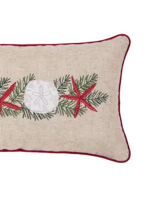 C&F HOME Starfish Garland Pillow