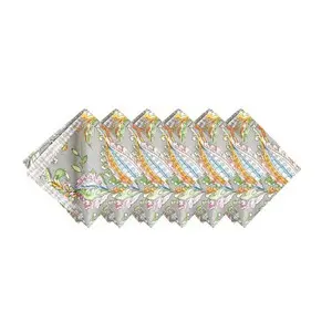C&F HOME Frey Reversible Colorful Paisley Cloth Napkin Set Of 6