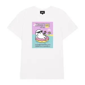 DALIX Ghost Vacation T-shirt - White