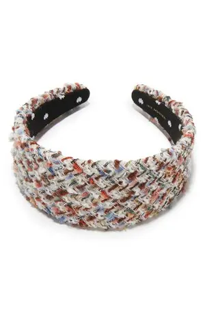 Lele Sadoughi Brigitte Tweed Headband