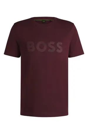 BOSS Glamping Logo Graphic T-shirt - Medium Red