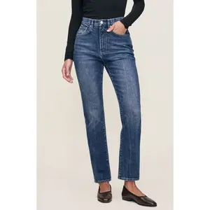 DL1961 Kristy High-waist Cigarette Jeans - Moon Lake
