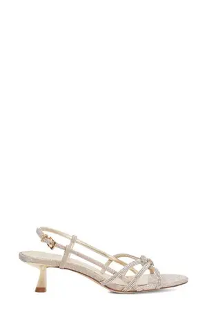 Dune London Milas Slingback Sandal - Gold
