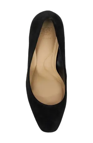 Dune London Arriving Block Heel Pump - Black