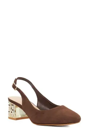 Dune London Catharine Slingback Pump - Brown