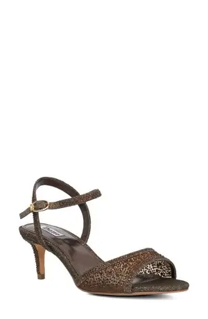 Dune London Manicure Ankle Strap Sandal - Brown