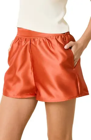 Solid & Striped The Emery Satin Shorts