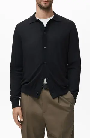 Mango Fine Knit Cardigans For Men