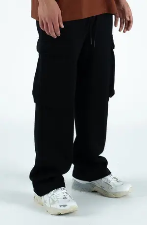 STUDENTS Highlands Cargo Sweatpants - Black
