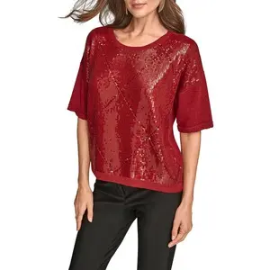Donna Karan New York Drop Shoulder Sweaters For Women