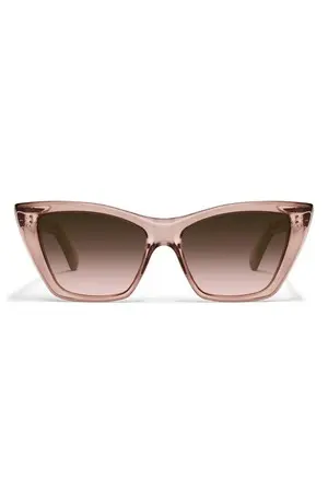 Quay Cat Eye Sunglasses - Doe/brown Rose