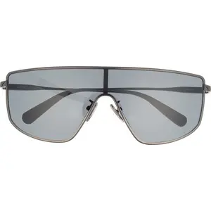 Quay Gradient Shield Sunglasses - Gunmetal/smoke