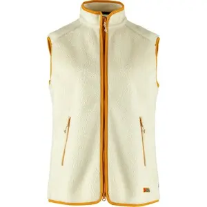 Fjallraven Vardag High Pile Fleece Vest - Chalk White