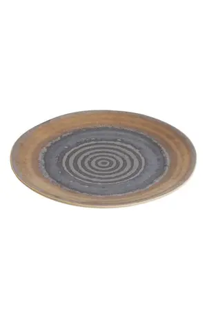MOMENI Akita Stoneware 4-piece Salad Plate Set - Copper