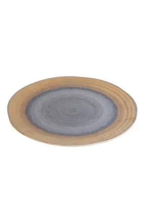 MOMENI Akita Stoneware 4-piece Dinner Plate Set - Copper