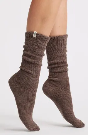 UGG Tyla Ii Slouchy Crew Socks - Allspice