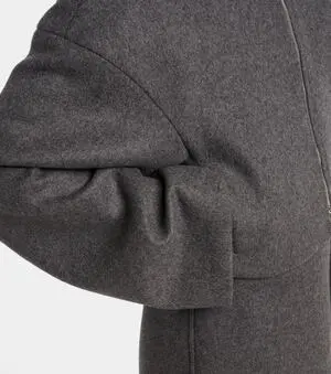 Sportmax Vacuo Cropped Virgin Wool Jacket