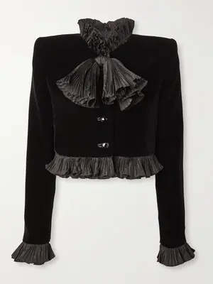 Valentino Garavani Pleated Outerwear For Women