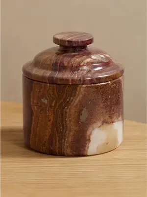 Jia Jia Onyx Trinket Box Brown