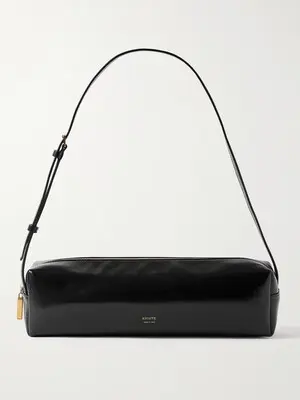 Khaite Glossed Shoulder Bags