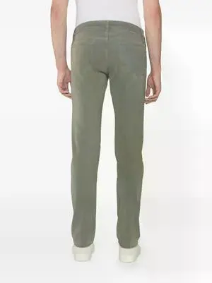 FRAME Five-pocket Straight Leg Jeans - Green