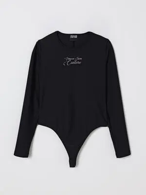 Versace Long Sleeve Bodysuit - Black