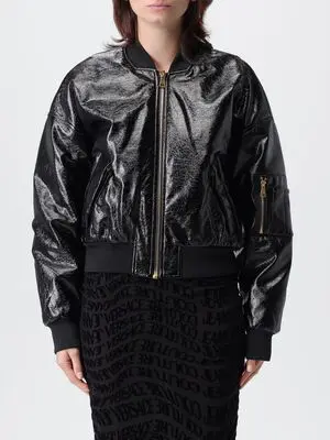 Women's Versace Black Outerwear