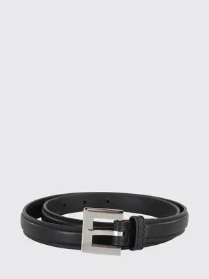 ANINE BING Leather Belt - Black