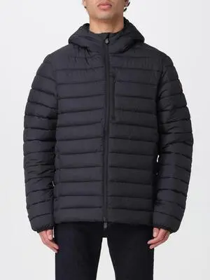 SAVE THE DUCK Quilted Hooded Jacket - Black
