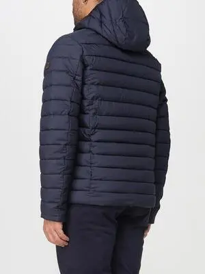 SAVE THE DUCK Quilted Hooded Jacket - Blue