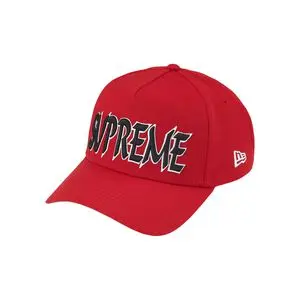 Supreme Sharp Spellout New Era Cap - Red