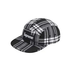 Supreme Lochcarron Camp Cap - Black