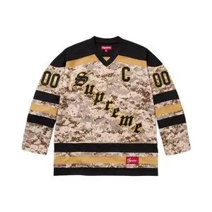 Supreme Fire & Ice Hockey Jersey - Grey