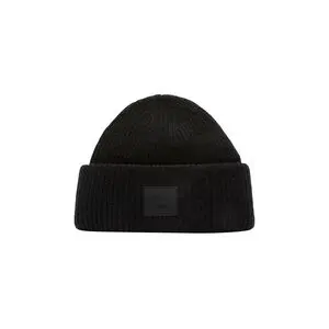 Acne Studios Ribbed Beanie - Black