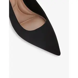 Carvela Corletta Wide-fit Heeled Slingbacks - Black