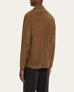 FRAME Suede Blazer