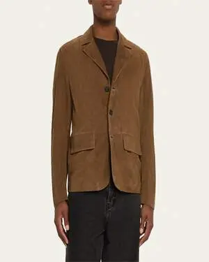 FRAME Suede Blazer