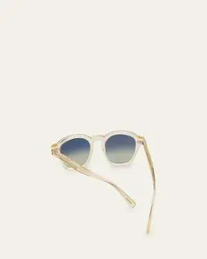 Oliver Spencer Acetate Square Frame Sunglasses