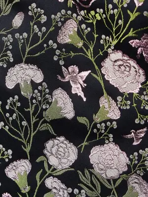 WIEDERHOEFT Brocade Mini Skirt