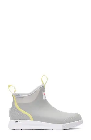 XTRATUF Waterproof Ankle Deck Boot - Gray/yellow