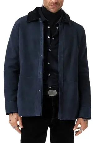 John Varvatos Essex Suede Jacket
