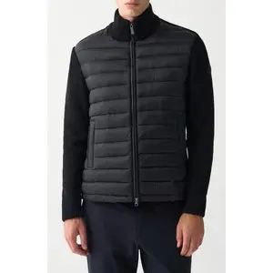 COLMAR Legacies Water Resistant Mixed Media Jacket - Black