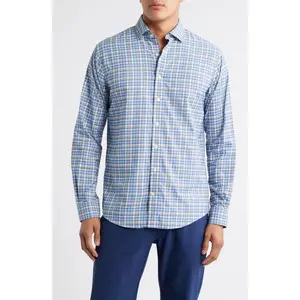 Johnnie-o Olie Plaid Stretch Button-up Shirt