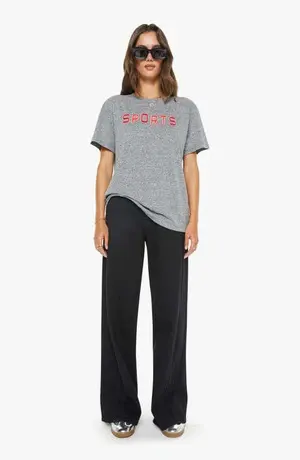 MOTHER The Rowdy Embroidered T-shirt - Sports