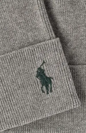 Polo Ralph Lauren Cotton Beanie - Barclay Grey Heather